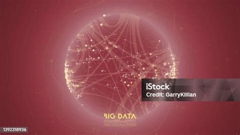 빅 데이터 시각화 미래지향적인 인포그래픽 정보 미적 디자인 시각적 데이터 복잡성 복잡한 데이터 스레드 그래픽 시각화 추상 데이터 그래프 가상현실에 대한 스톡 벡터 아트 및