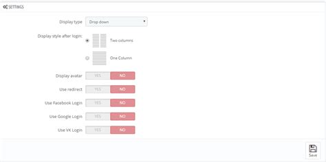 prestashop 1 6 x tm header account module overview template