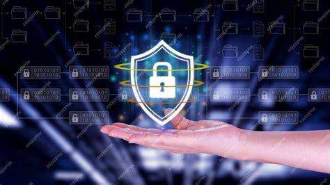 Premium Photo Computer Network Protection Secure And Safe Your Data Concept Businessman