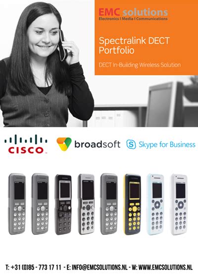 Spectralink Ip Dect Emc Solutions Voip Kritische Communicatie