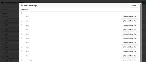 More Bulk Manage Options Core Web App Hudu