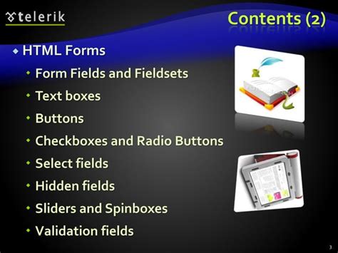 Html Tables Forms And Frames By Telerik Academy Pptx