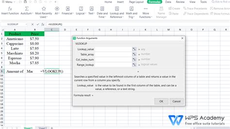 How To Use The Vlookup Function Across Multiple Sheets In Wps Office