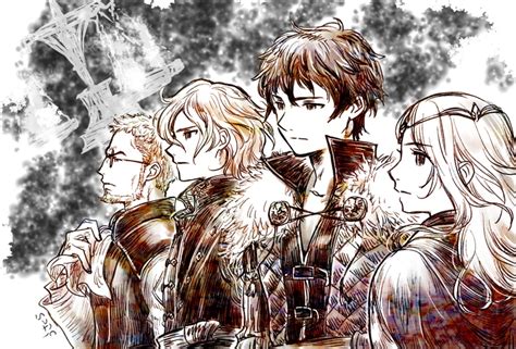 Frederica Aesfrost Serenoa Wolffort Roland Glenbrook And Benedict Pascal Triangle Strategy