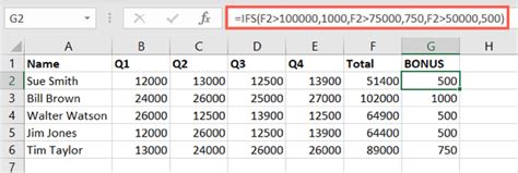 How To Use The Ifs Function In Microsoft Excel