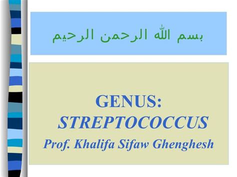 Lecture 3 Streptococcus Pyogenes Ppt Ear Nose And Throat
