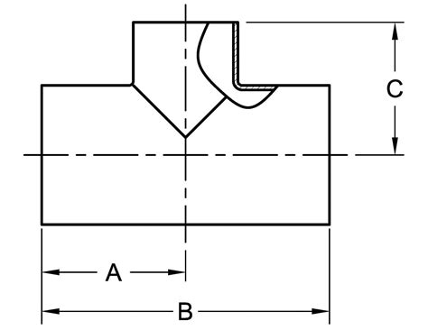 Sanitary Butt Weld Reducing Tee 7wrt Sanitary Fittings Buy Online