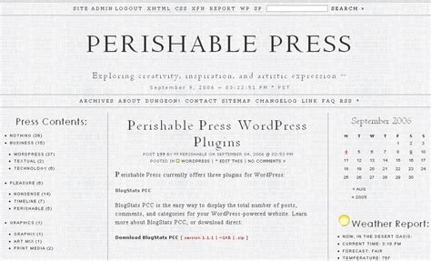 Wordpress Themes Perishable Press