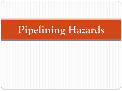 PPT Pipelining Hazards PowerPoint Presentation Free Download ID