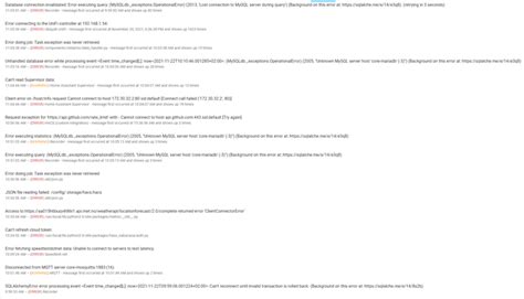 Ha Crashing Regular But Irregularly Home Assistant Os Home