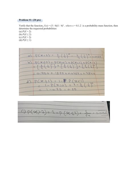 Hw Probability Probability And Statistics For Engineers Studocu