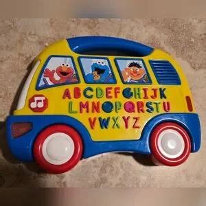 Toys 206 Sesame Street Elmos Alphabet Bus Poshmark