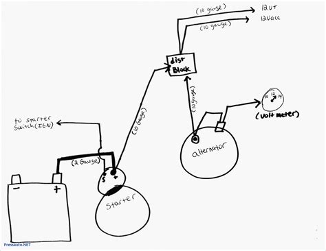 Volt Alternator Wiring Diagram Rawanology