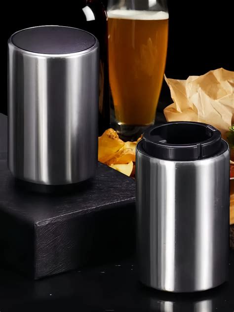 ที่เปิดขวดสแตนเลส เพียงแค่กดลงและยกขึ้น ใช้งานง่าย พกพาสะดวก เปิดฝาขวด โซดา น้ำอัดลม เบียร์