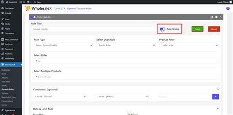 Restrict Product Visibility Wholesalex