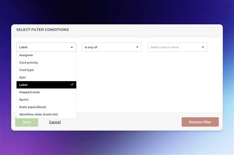 Set A Filter For A Chart Screenful Guide
