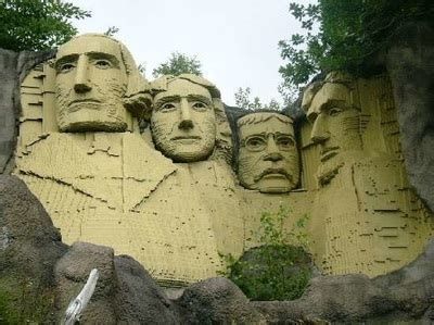 Amazing Lego Building Block Creations Lego Mount Rushmore