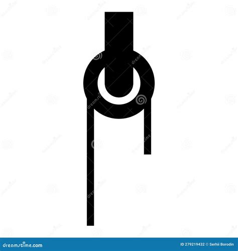 Block Cord Illustration Element Of Optometry Icon For Mobile Concept And Web Apps Colored