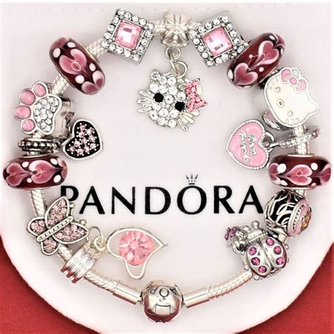 Pink Pandora Bracelet