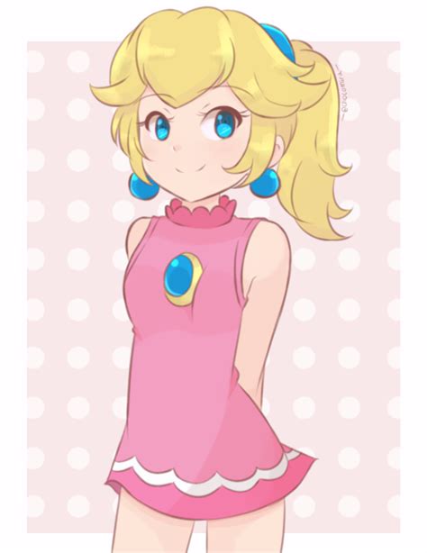 Princess Peach In Her Outfit From Mario Tennis Aces Mario Tennis