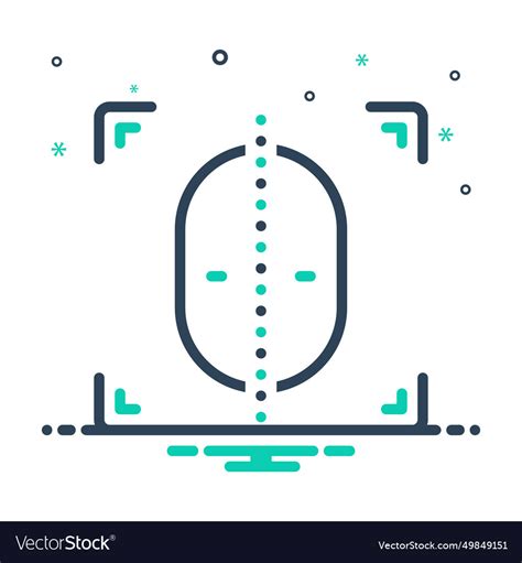 Face Detection Royalty Free Vector Image Vectorstock