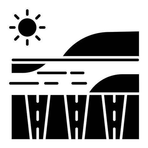 Premium Vector Fields Landscape Vector Illustration Style