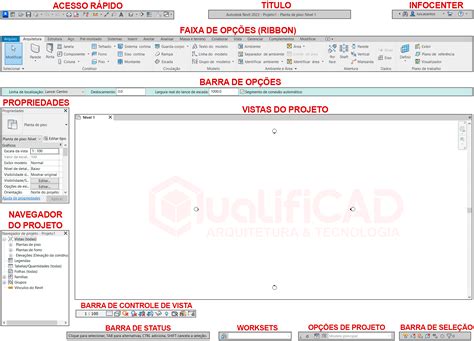 Conheça A Interface Do Revit Aprenda Agora Qualificad