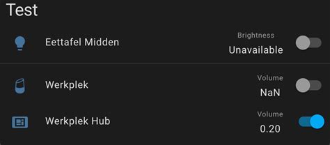 Lovelace Multiple Entity Row Page 5 Dashboards And Frontend Home