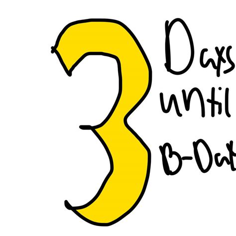 3 days until birthday by fluttershyfan18 on deviantart