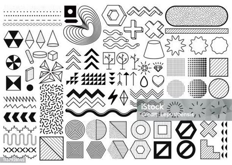 디자인 요소의 메가 세트 프로젝트에 대 한 템플릿입니다 큰 화려한 벡터 컬렉션 0명에 대한 스톡 벡터 아트 및 기타 이미지 0명 1980 1989 년 1990