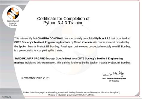 python training spokentutorial dktech chaitra gondhali