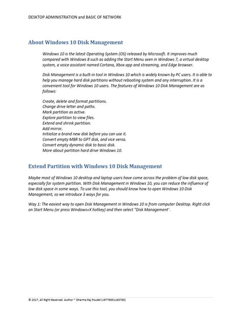 Windows 10 Disk Management Guide Pdf Windows 10 Computer File
