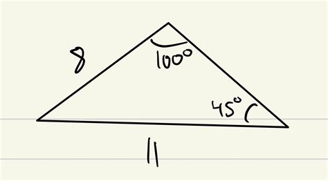 Solved Is This Triangle Possible Or Not Please Show Me How Chegg Com