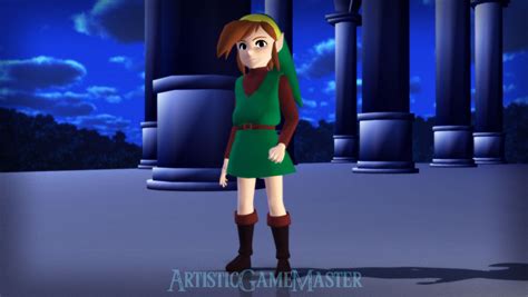 Nes Link 3d Model By Artisticgamemaster On Deviantart