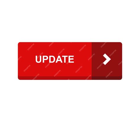Premium Vector Update Button