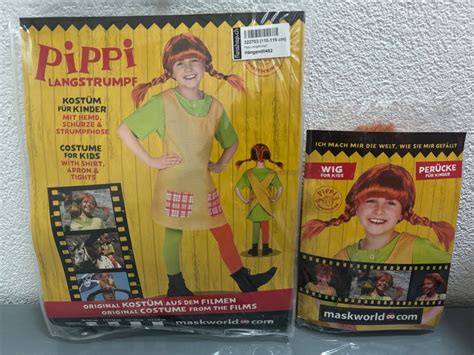 Pipi Langstrumpf Kostüm And Perücke Kaufen Auf Ricardo