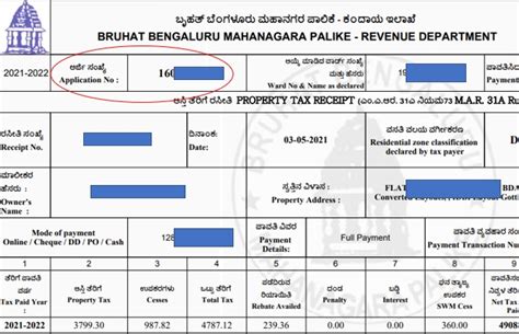How To Download Bbmp Property Tax Receipt Online