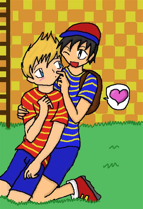 Xmas Lucas And Ness By Chaostearkitsune On Deviantart