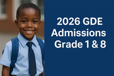 Gde 2026 Age Requirements Grade 1 And Grade 8 Admission Criteria Explained Congrats