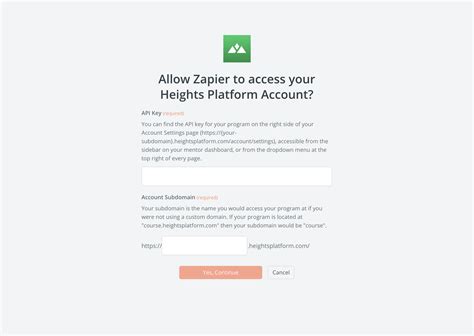 Api And Zapier Integration Heights Platform Knowledge Base