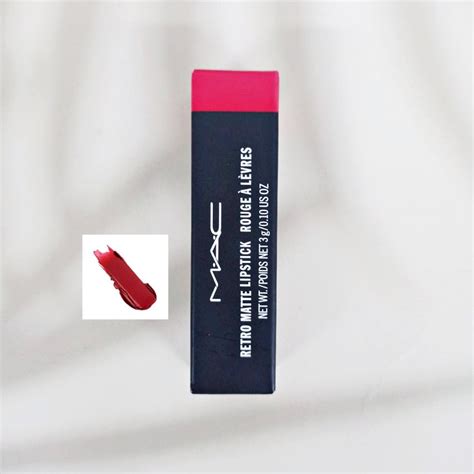 [m A C®] Retro Matte Lipstick Rouge A Levres 3g 707 Ruby Woo แมค เรโทร ลิปสติก เนื้อแมท ติดทน