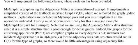Solved 1 Clustering Of Maximum Spacing And Minimum Spanning