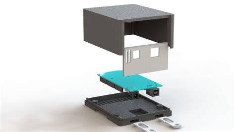 Stl File Ghltec Arduino Mega 2560 Electronic Case Cabinet Pdmd 2105・3d Printer Design To