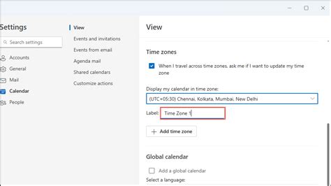 How To Change The Time Zone In Microsoft Outlook