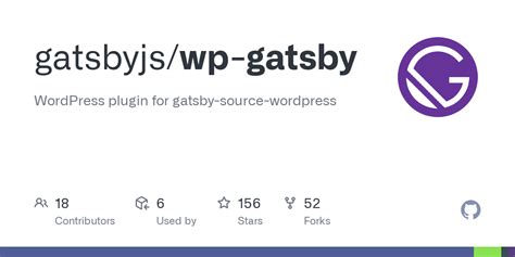 github gatsbyjs wp gatsby wordpress plugin for gatsby source wordpress