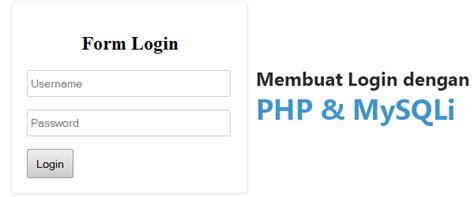 Membuat Login Dengan Php And Mysqli Eplusgo