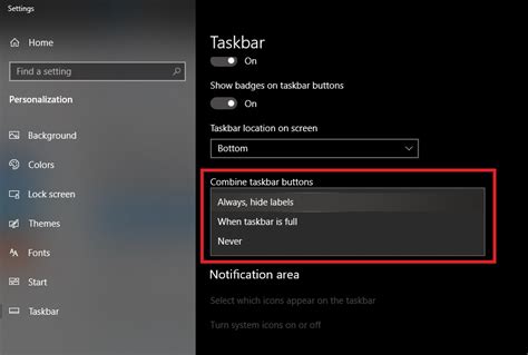 How To Combine Taskbar Icons In Windows 10 Technoresult