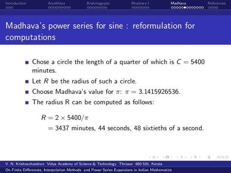on finite differences interpolation methods and power series expansi…