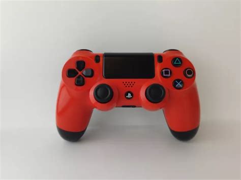 Controller Ps4 Rosso Nero Joystick Originale Sony Playstation 4 Dualshock V1 Eur 37 90 Picclick It