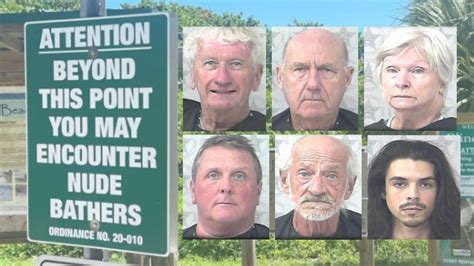 Nude Confusion Beachgoers Arrested For Stripping Outside Designated